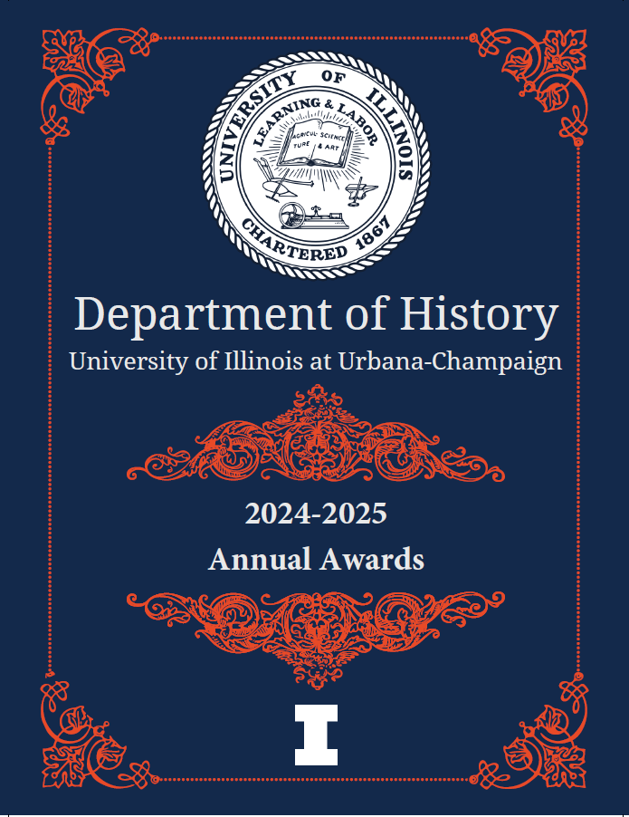 Congratulations to the recipients of 2024-2025 Department of History ...